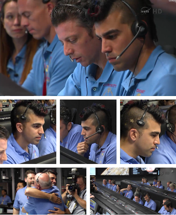 The Curiosity Landing Already Has a Meme: NASA's 'Mohawk Guy' - The Atlantic